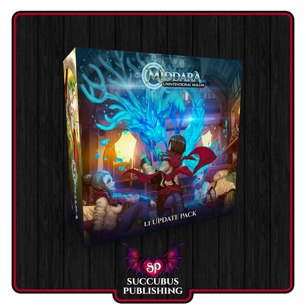 1.1 Update Pack, Pledge Manager, and Etched Dice! - Succubus Publishing