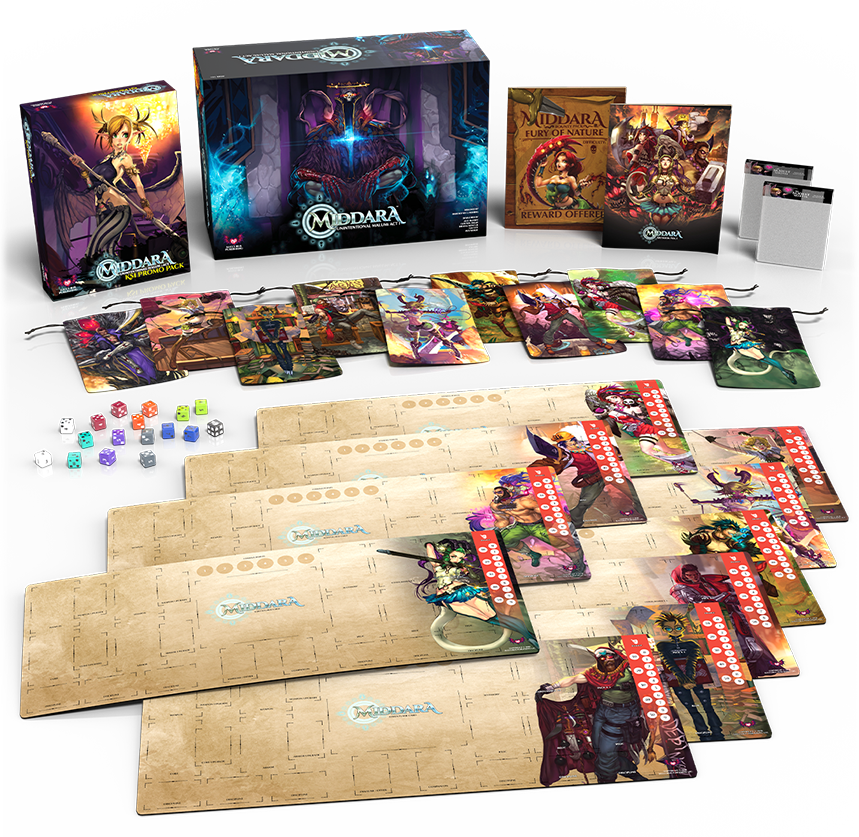 Middara - The Story-Driven Tactics Board Game