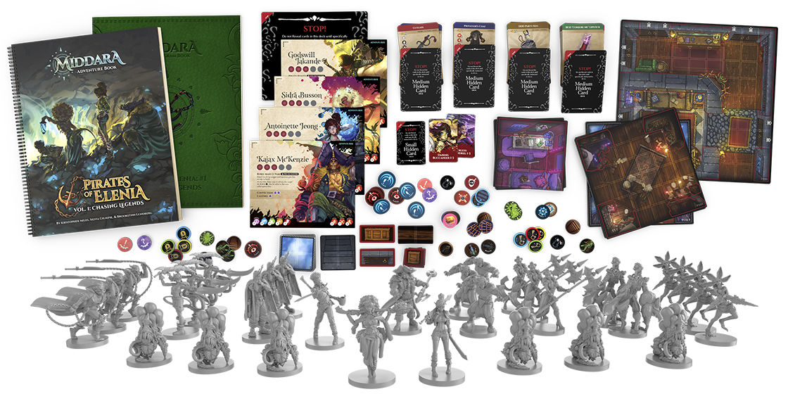 Middara - The Story-Driven Tactics Board Game