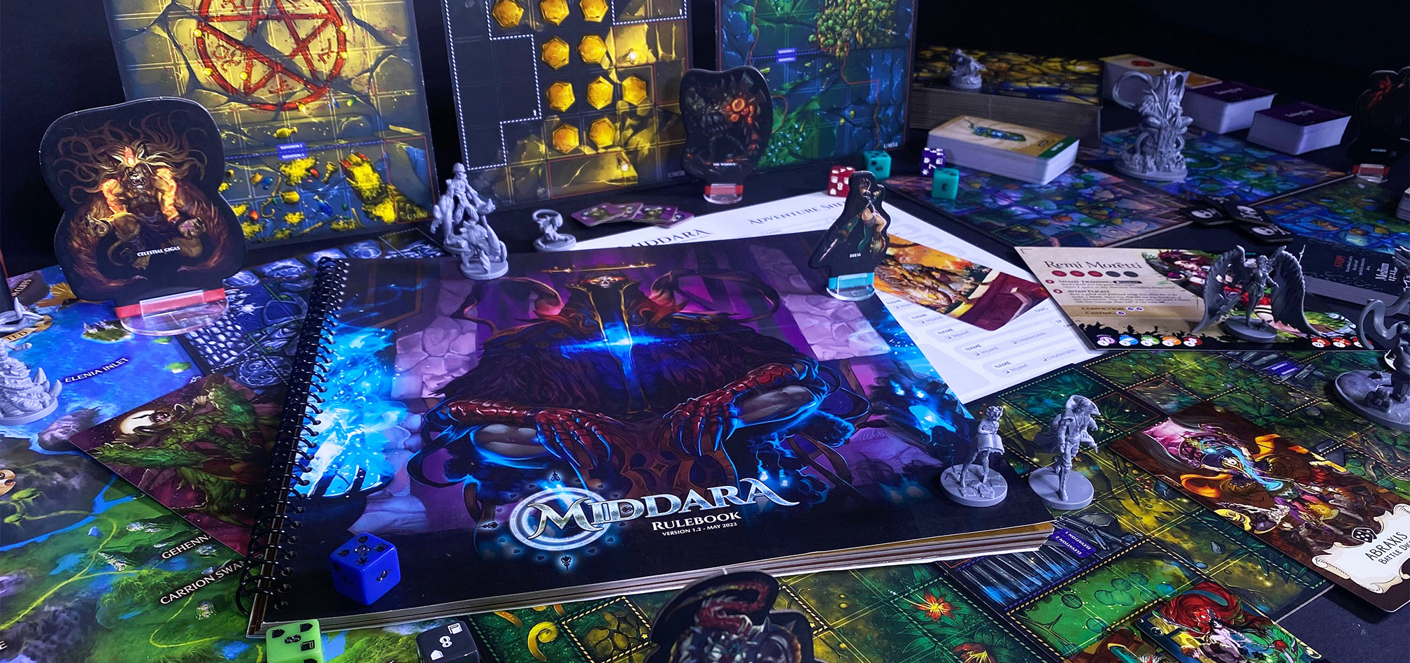 Middara - The Story-Driven Tactics Board Game