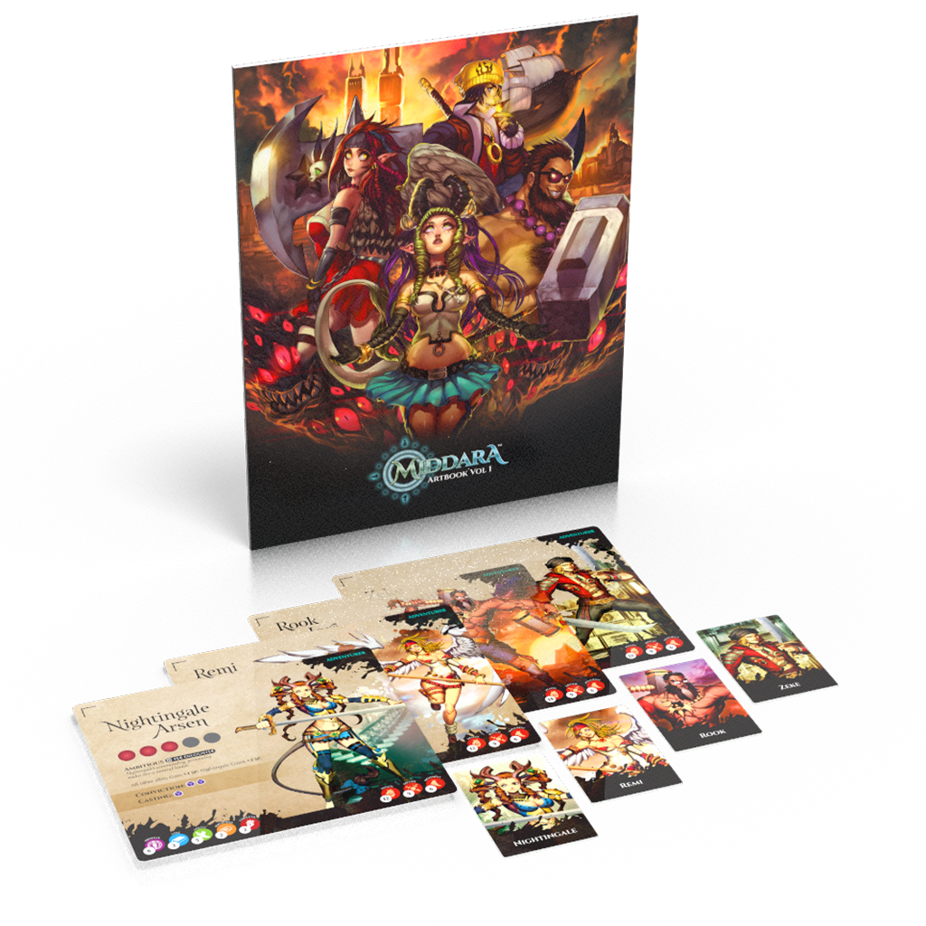 Middara - The Story-Driven Tactics Board Game